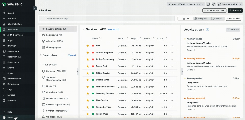 Get Started Faster With Our Redesigned Interface New Relic