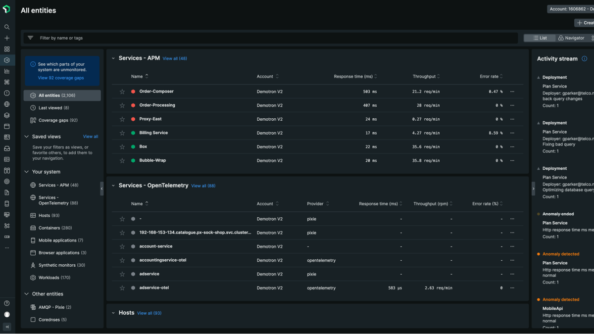 New Relic Observability Platform New Relic New Relic Observability Platform New Relic