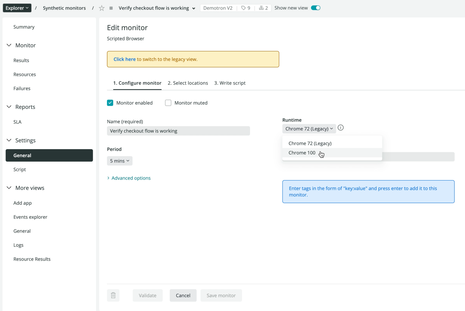 Next-Generation Runtime for Synthetic Monitoring | New Relic