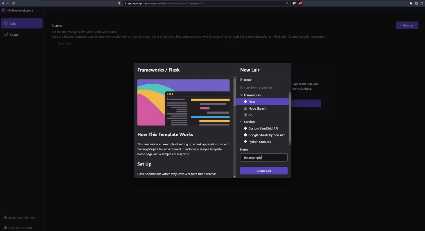 WayScriptでセルフサービス型開発者環境をモニター | New Relic