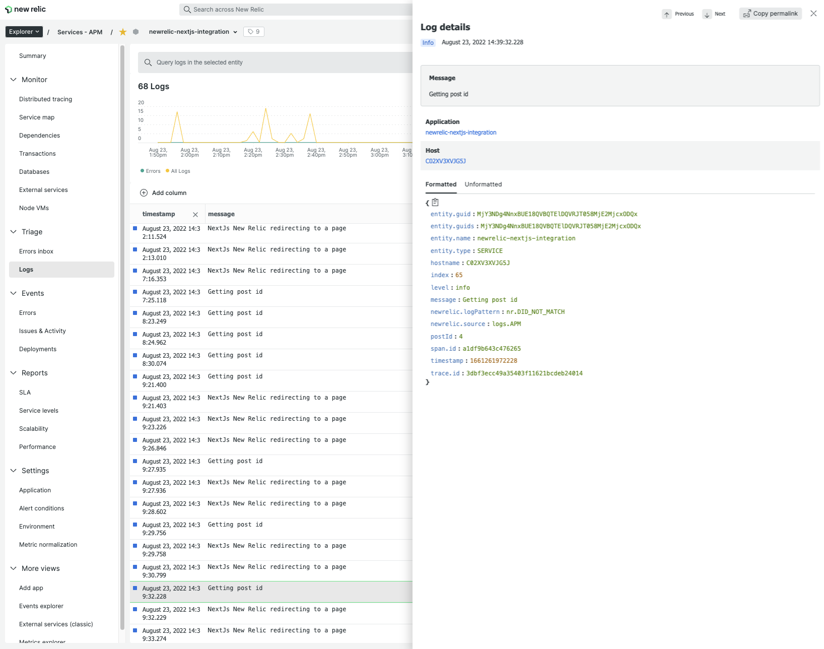 How To Monitor A Next Js Application New Relic