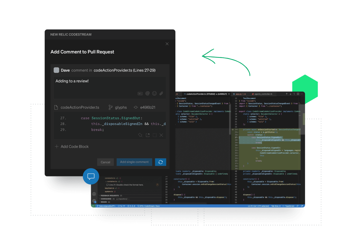 IDE Production Telemetry and Collaboration | New Relic