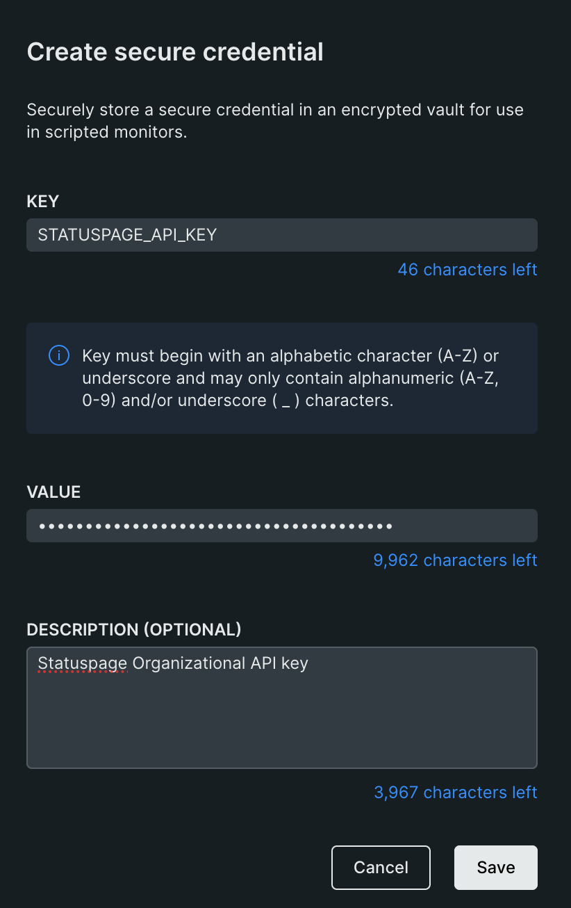 Monitoring Service Uptime with Statuspage | New Relic