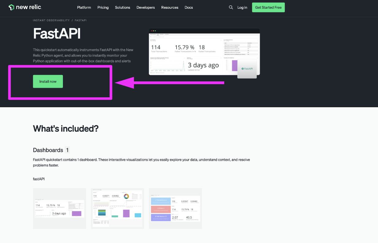 Solving Slow Downs in FastAPI Applications | New Relic