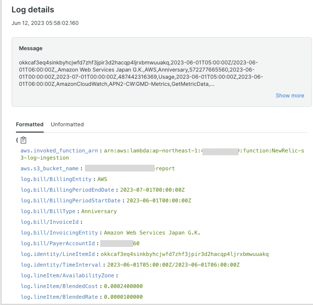 AWS コストと使用状況レポート(CUR)を分析しやすく可視化 | New Relic