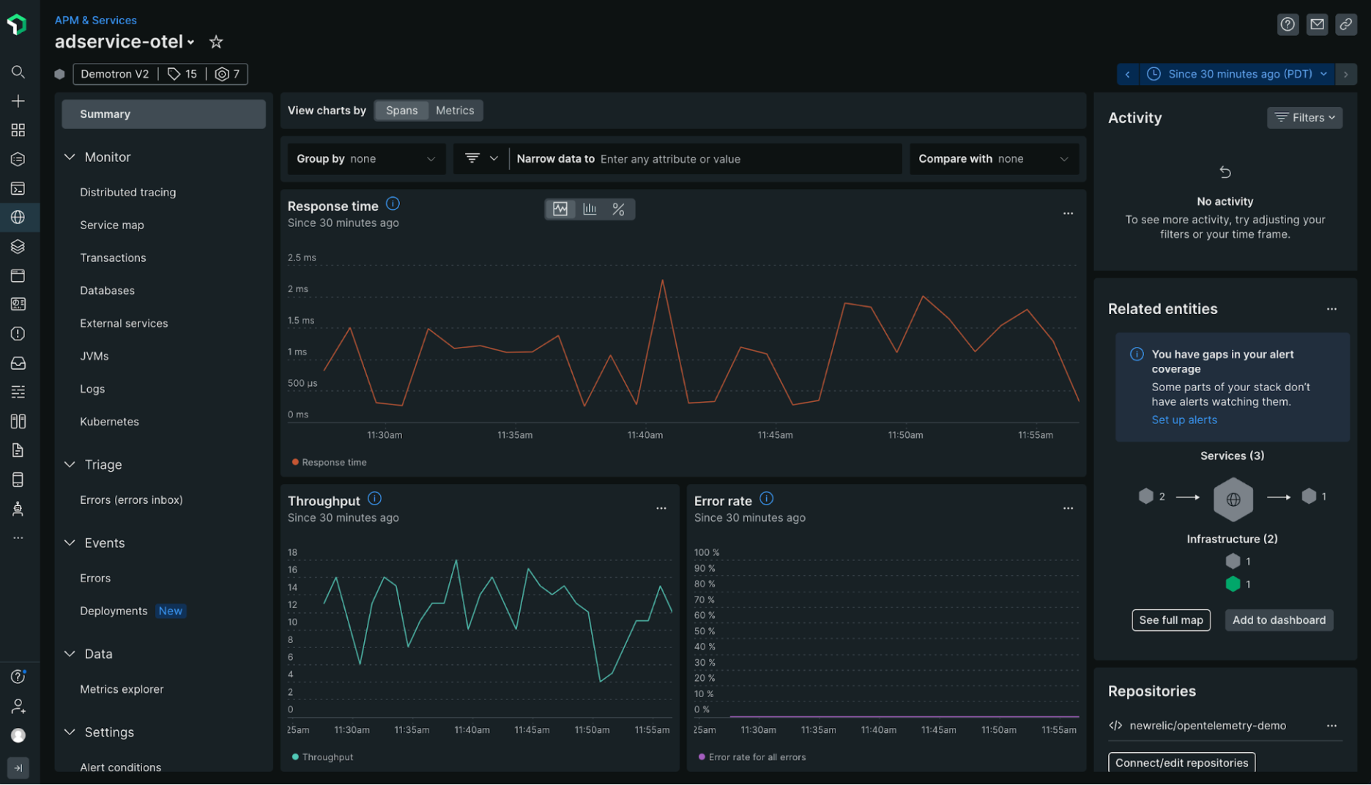 Troubleshoot Issues with OpenTelemetry | New Relic