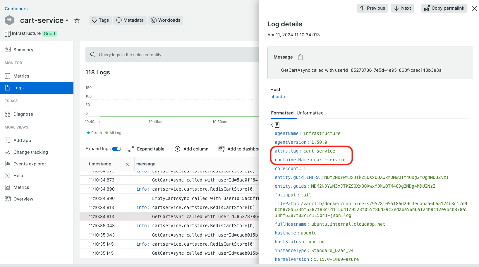 Guide: How to route Docker logs correctly in New Relic | New Relic