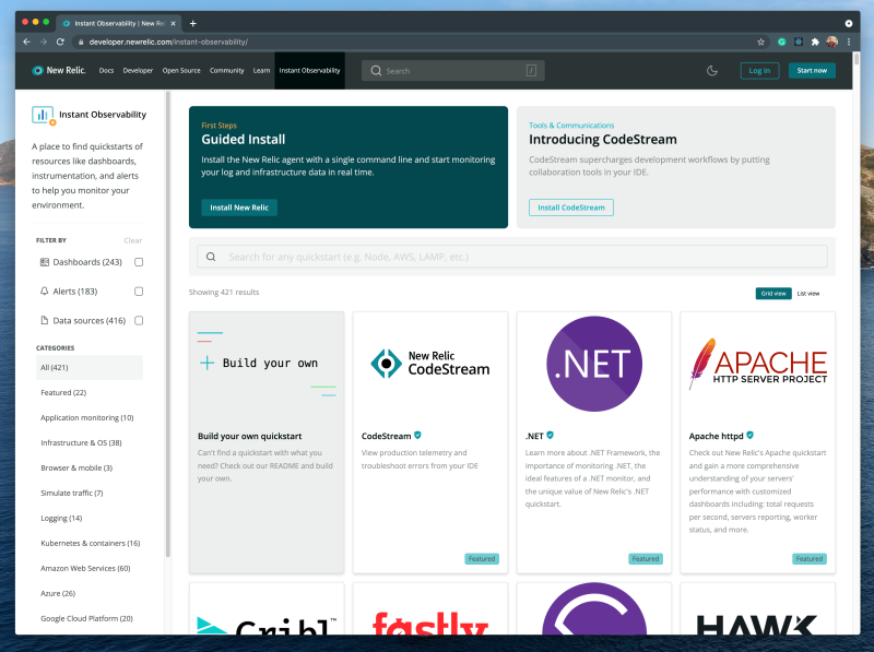 Monitor MongoDB performance with New Relic I/O | New Relic