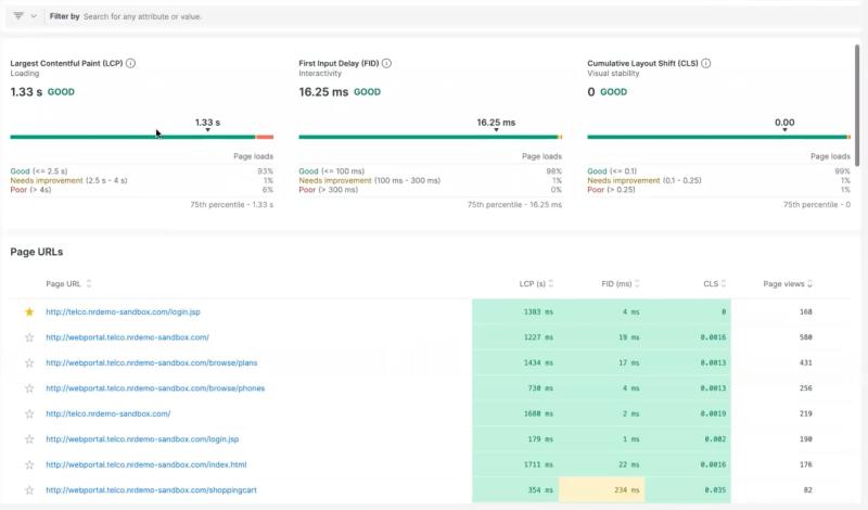 Latest Updates to Browser Monitoring | New Relic
