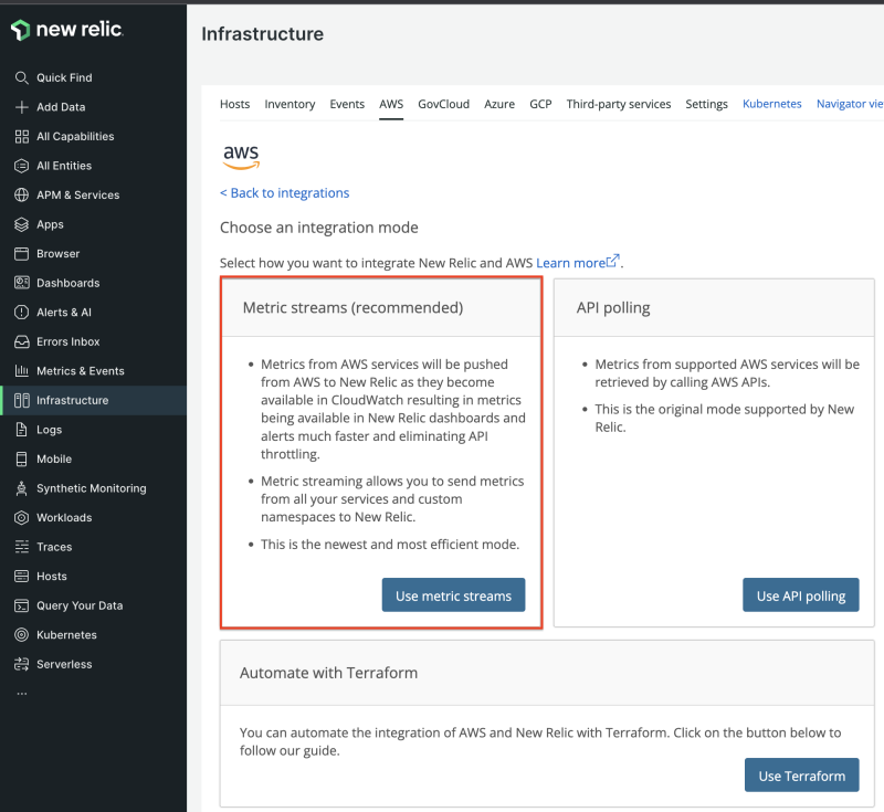 Instrumenting Serverless in AWS | New Relic