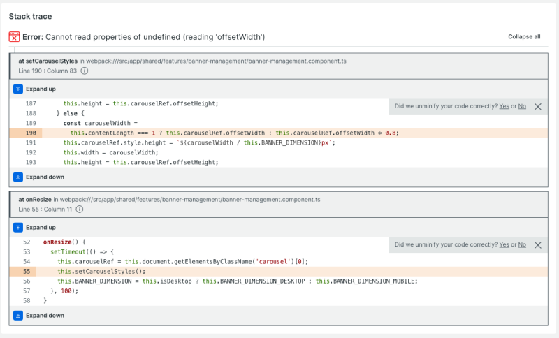 Enhancing web debugging using source maps with New Relic browser ...