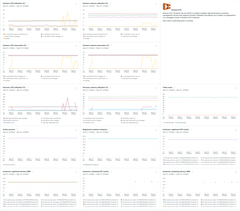 Amazon ECS | New Relic