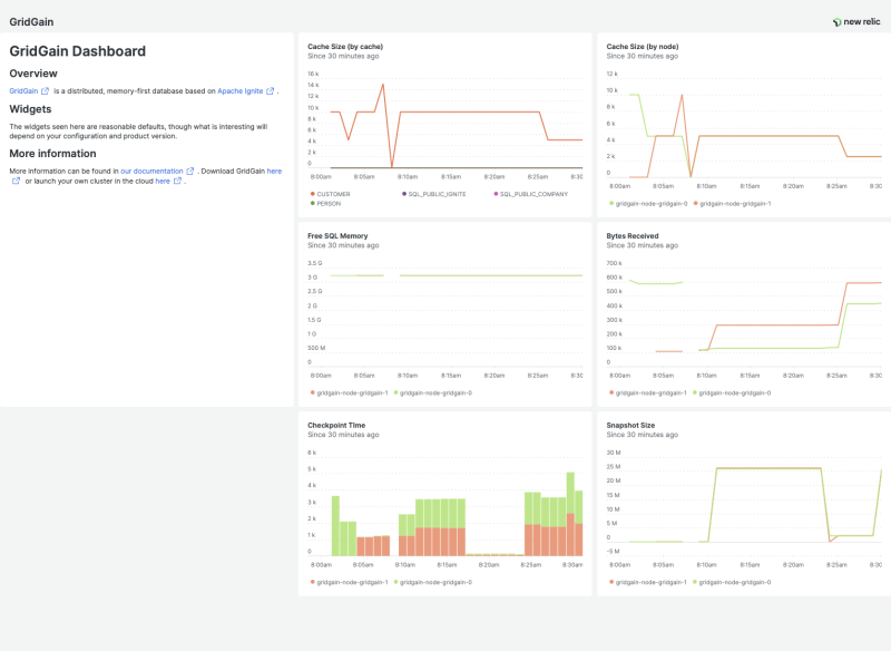 GridGain | New Relic