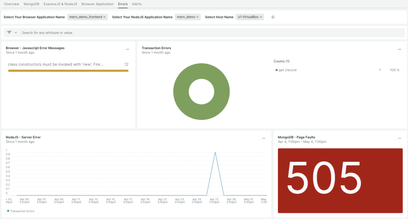 MERN Stack | New Relic
