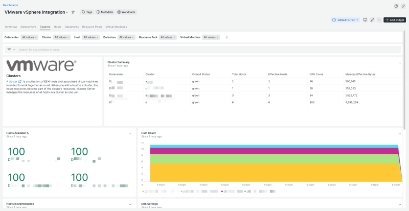 VMware vSphere | New Relic