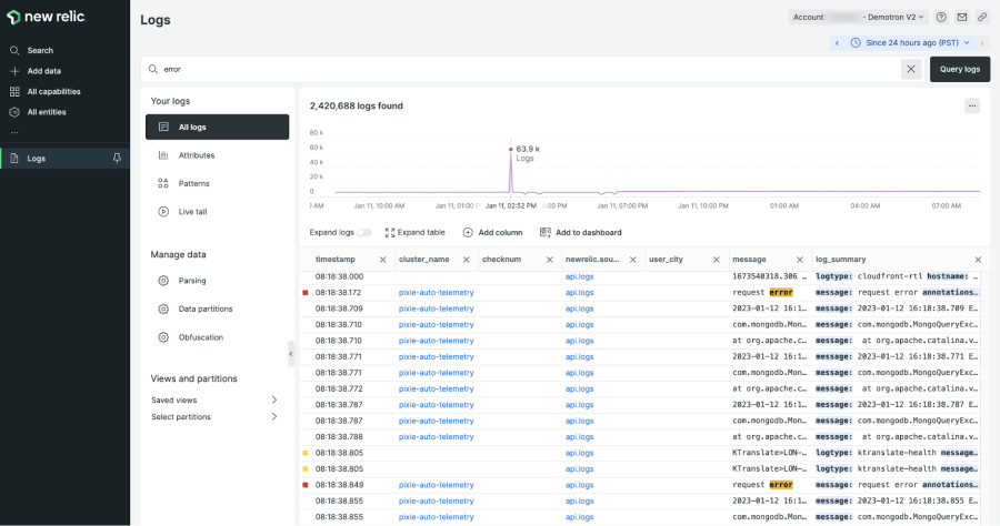 Simplify Troubleshooting with Contextual Logging | New Relic