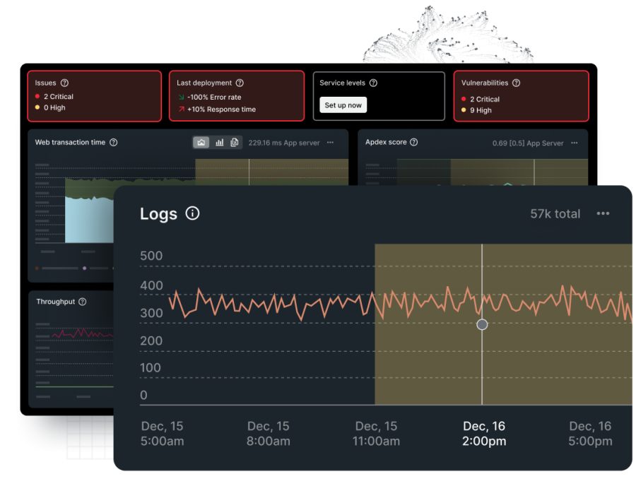 Administración de logs | New Relic