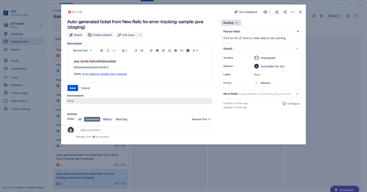 Resolve Errors Faster with Full Stack Error Tracking and CodeStream | New Relic