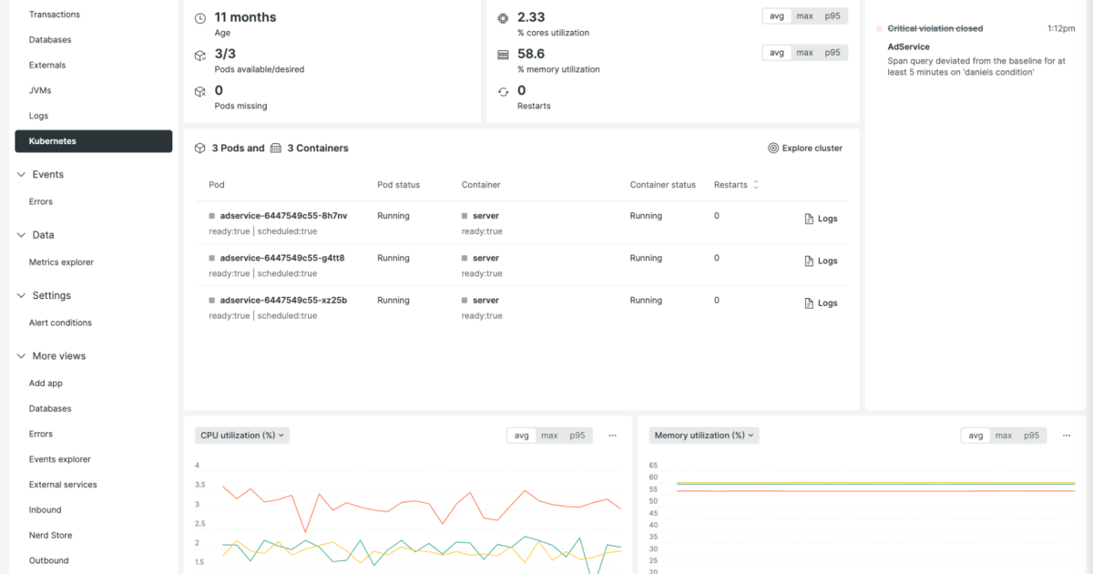 Correlate OpenTelemetry traces, metrics, and logs with Kubernetes ...
