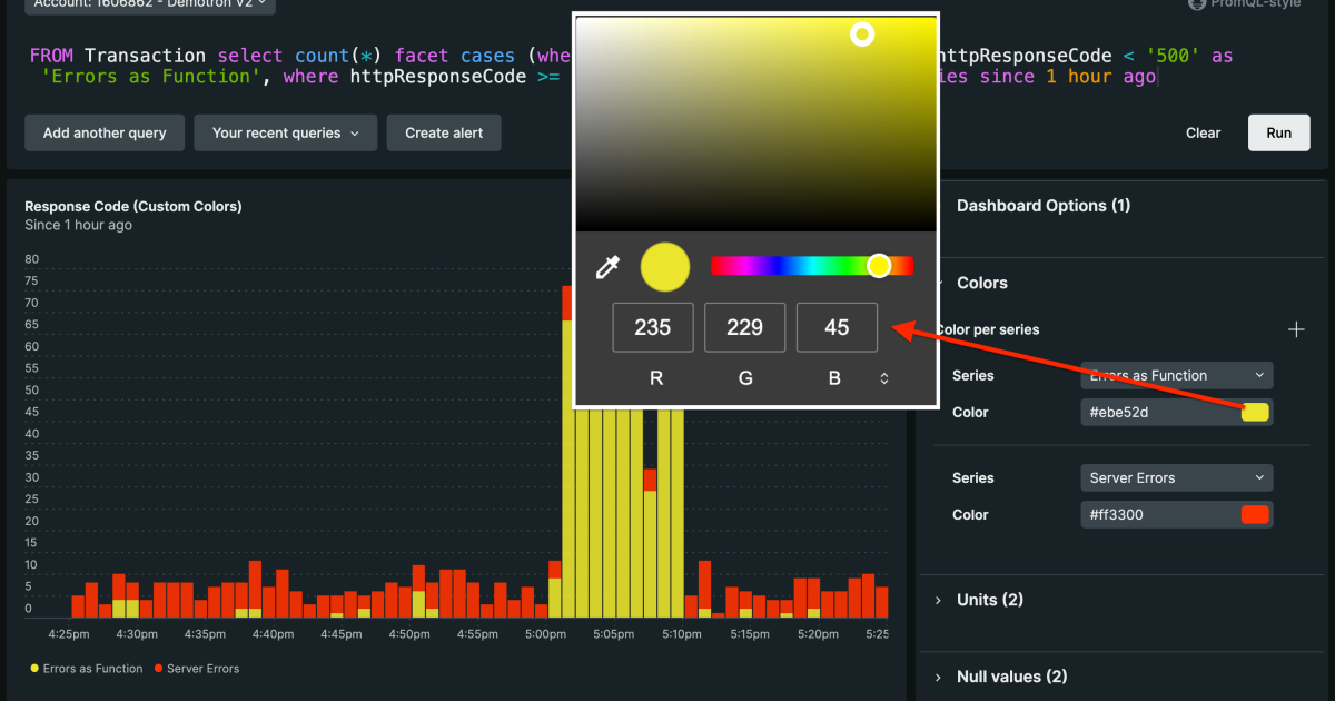 Dashboard Customization Options | New Relic