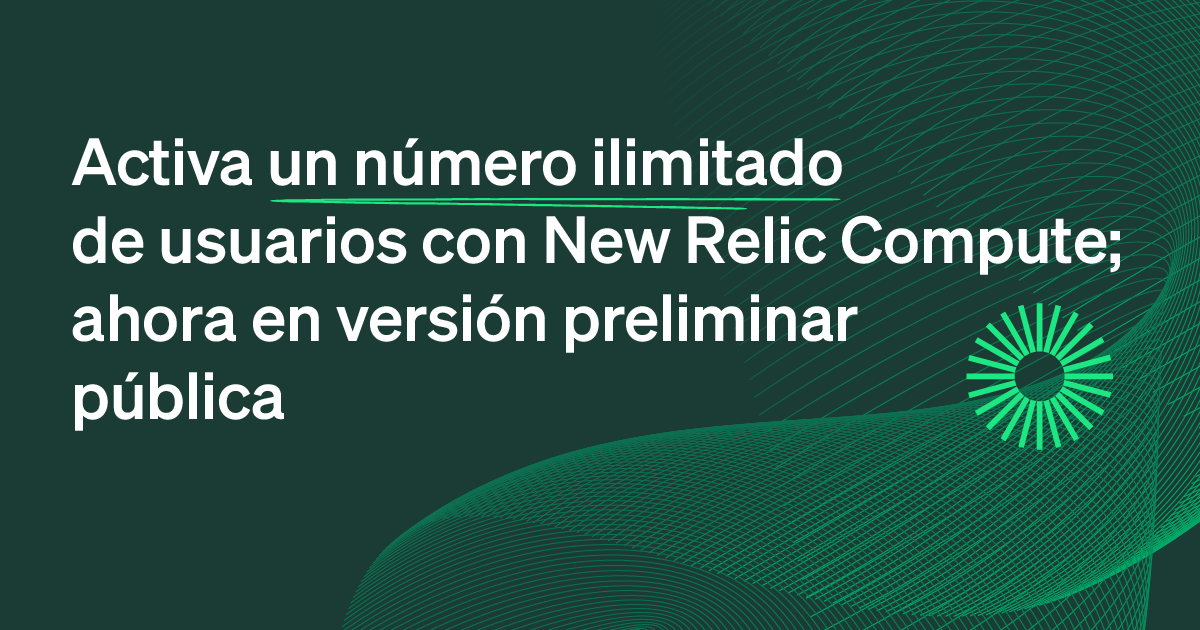 Datasheet de New Relic Compute | New Relic