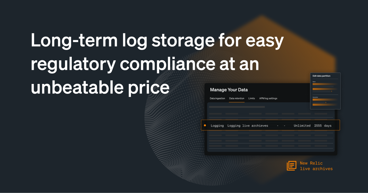 New Relic Live Archives Data Sheet | New Relic