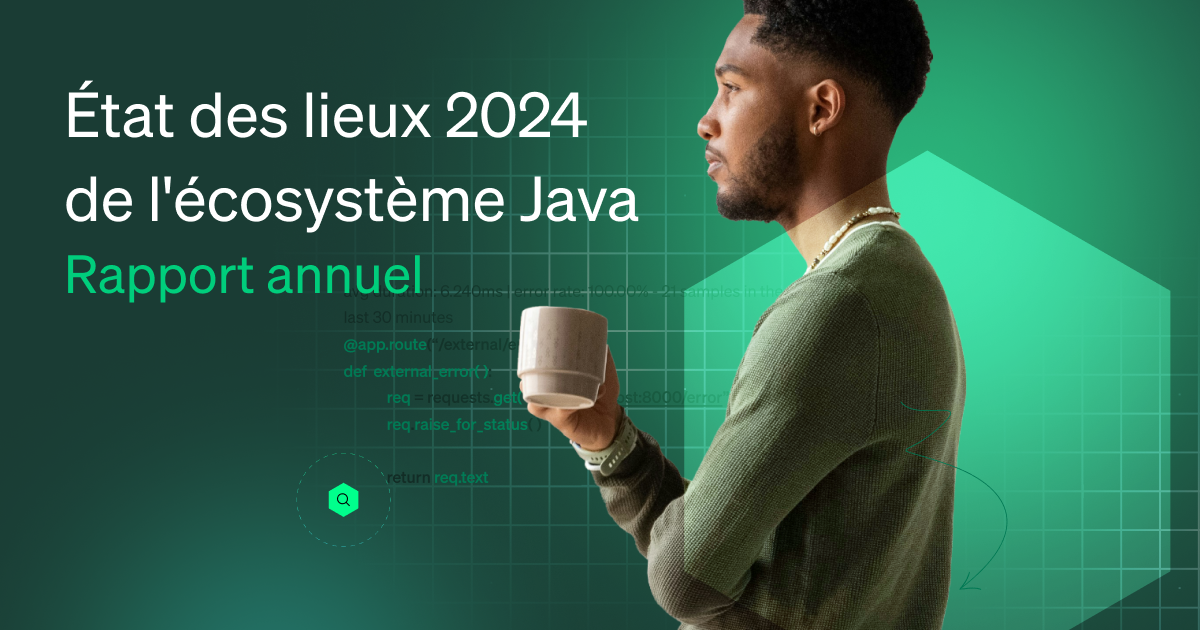Rapport État des lieux 2024 de l'écosystème Java | New Relic